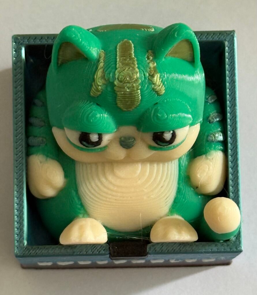 fluffy cat snuggled up in a box - johnny go service